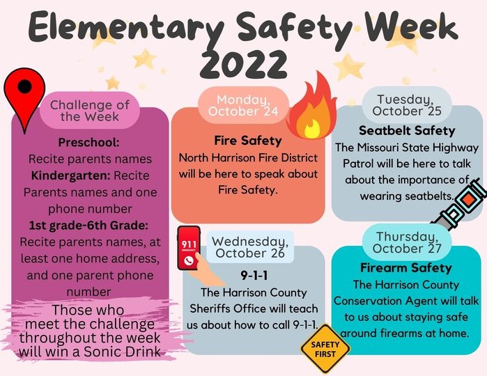 North Harrison R-III - Safety Week 2022
