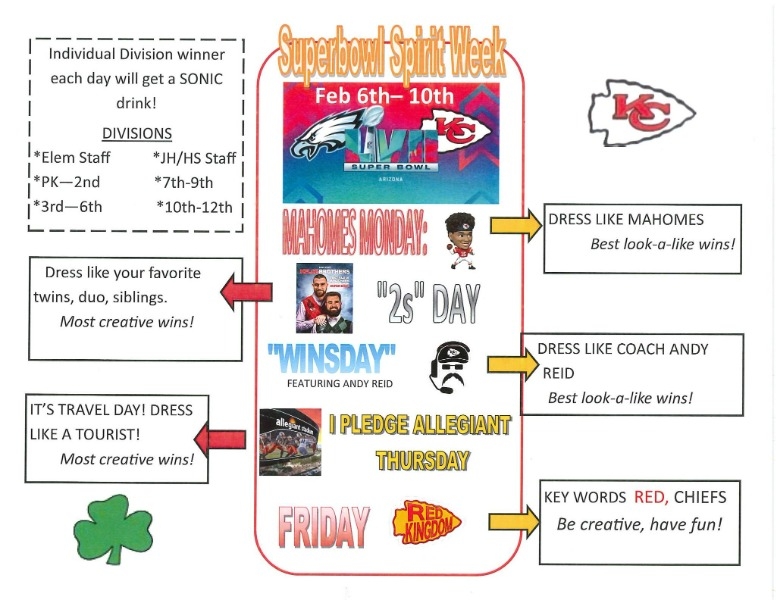 North Harrison R-III - Chiefs Spirit Week