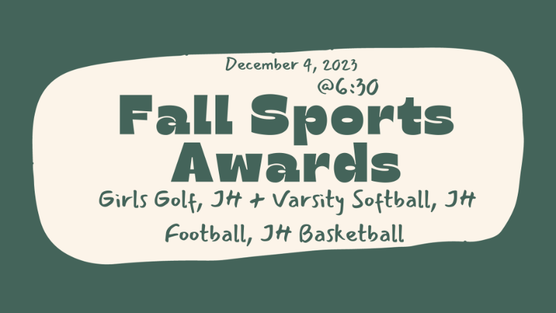 North Harrison R-III - Fall Sports Awards